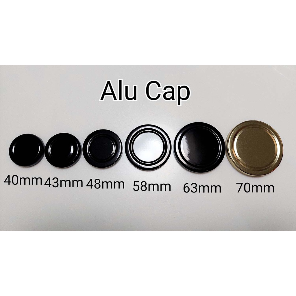 Boto cap/Lug Cap/Aluminium cap/ Lug cap for glass jar/penutup botol. 瓶盖 ...