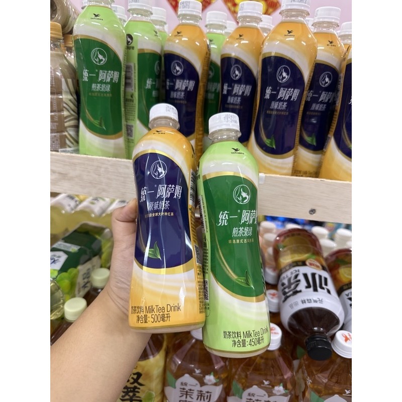 Uniform Assam Original Milk Tea Giant Delicious Sencha Milk Green ...