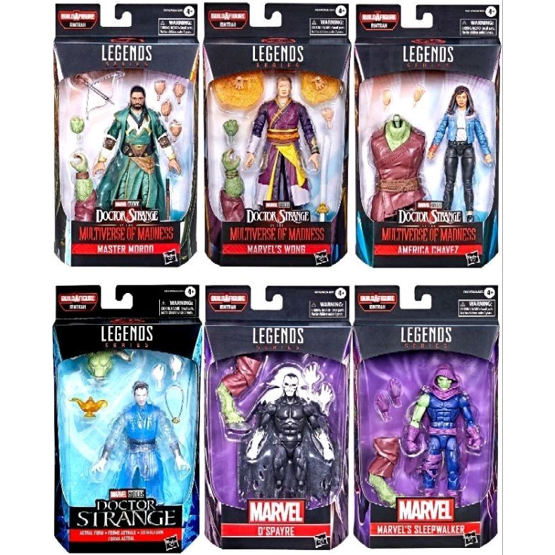 Marvel Legends Iron Man Thor Doctor Strange In The Multiverse of ...