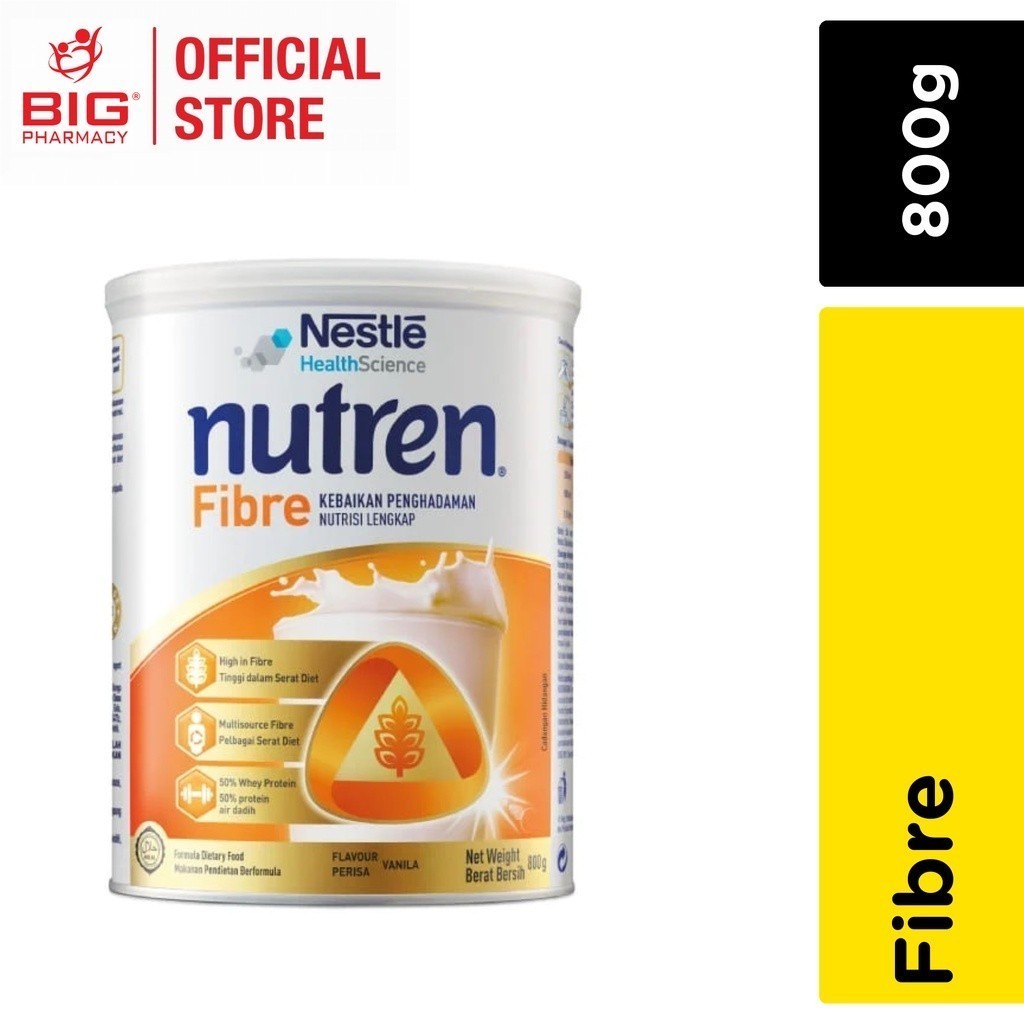 Nestle Nutren Fibre Complete Nutrition (800g) | Shopee Singapore