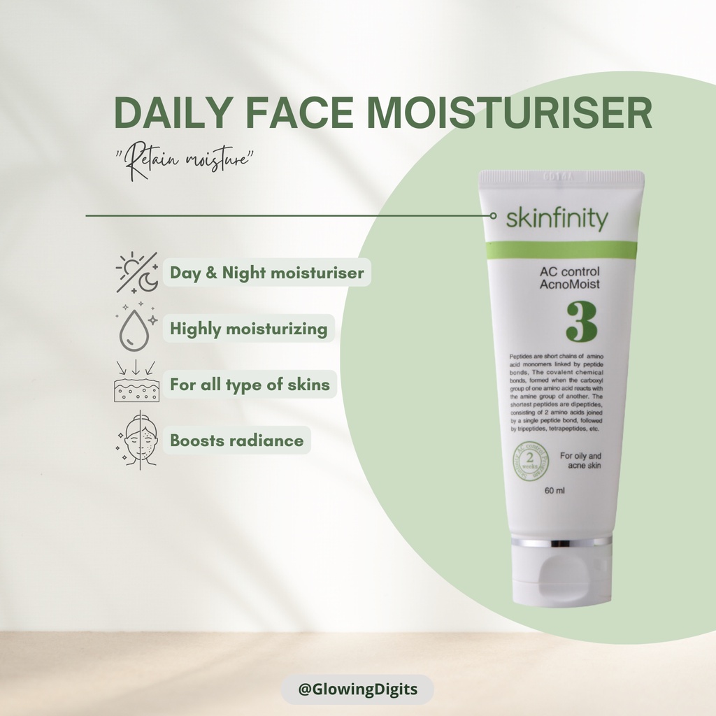 Skinfinity AC Control AcnoMoist 60ml | Shopee Singapore