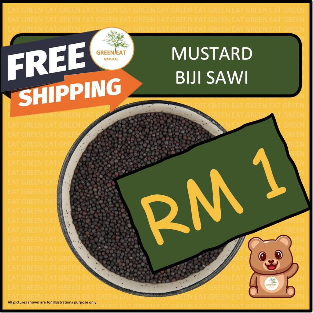 Biji Sawi/Mustard Seed Mustard Seed 20g | Shopee Singapore
