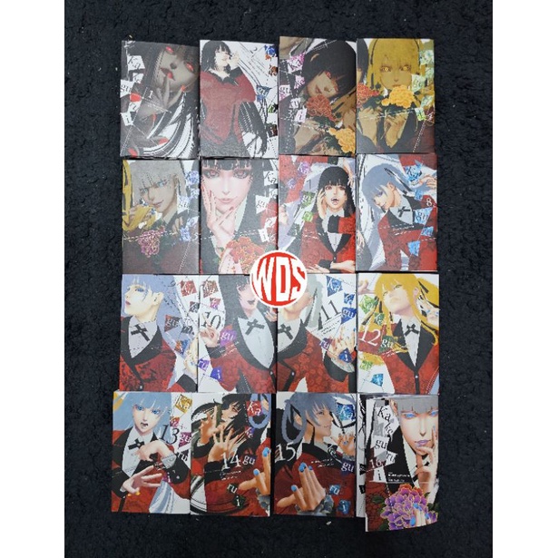 Manga : Kakegurui - Compulsive Gambler volume 1-16 (English Version ...