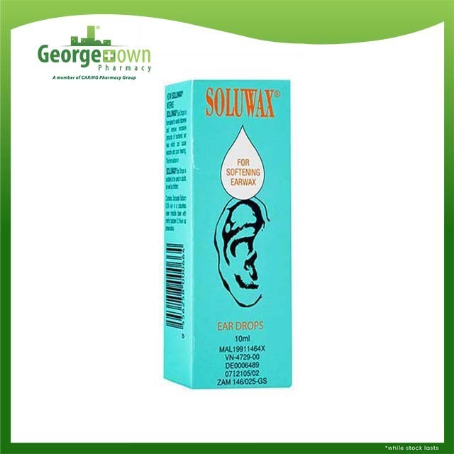 SOLUWAX EAR DROPS 10ML | Shopee Singapore