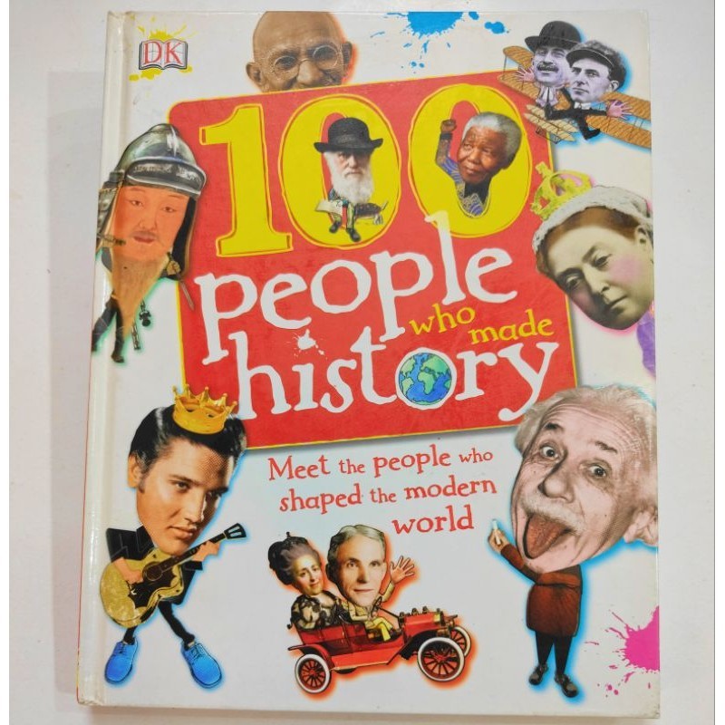 DK 100 people who made history Einstein Marie Curie Aristotle Mark ...