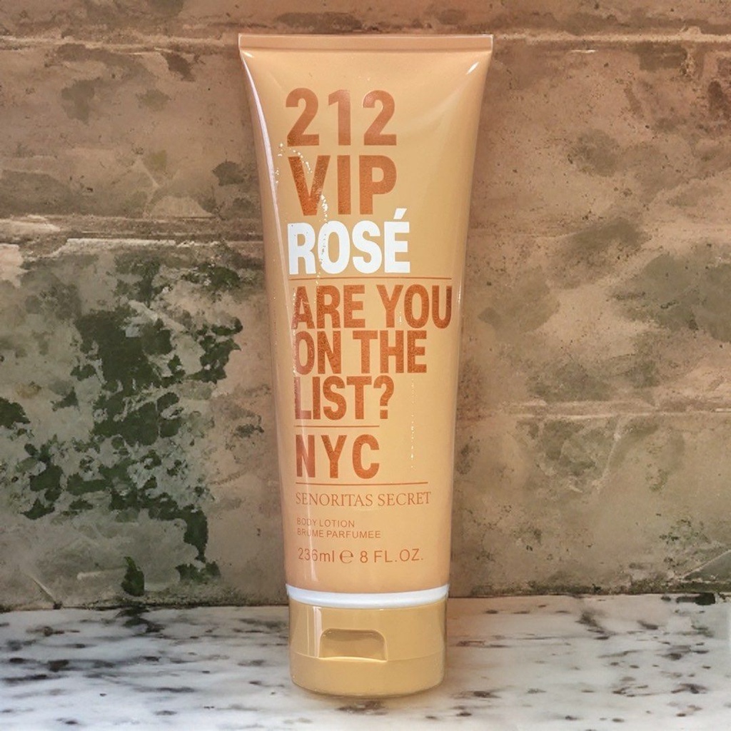 Senoritas Secret 212 Vip Rose Body Lotion 236ml | Shopee Singapore