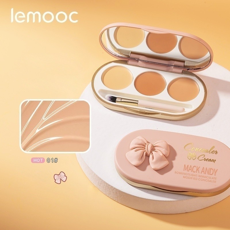 [Shopee Choice] 3 in 1 Concealer Palette High Coverage Lightweight ...