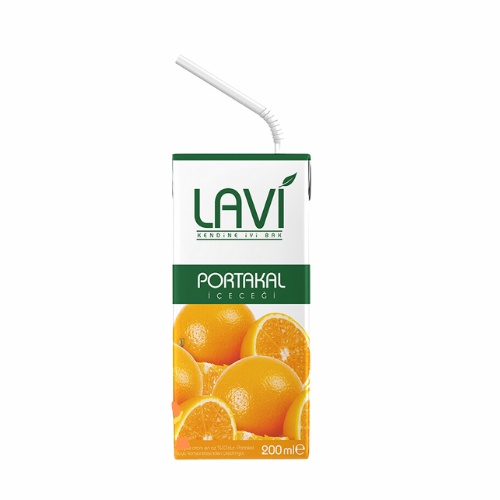 Orange Drink 200ml Natural Jus Fruit Juice Lavi 100% Natural Imported ...