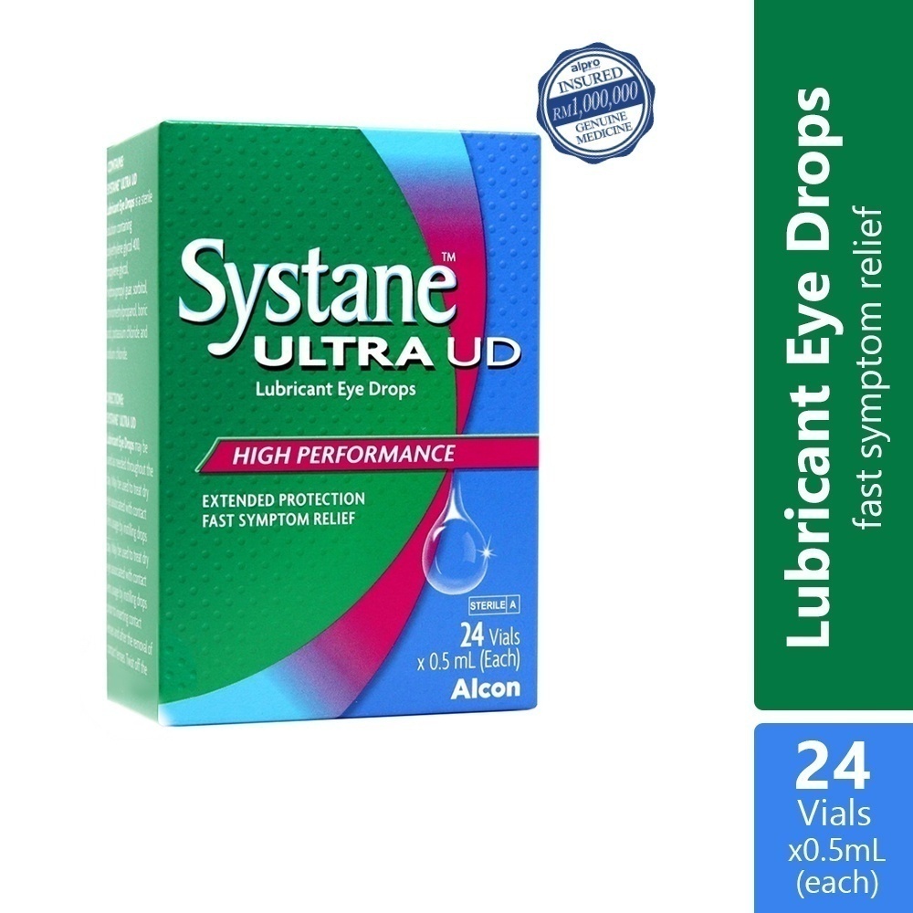 Alcon Systane Ultra UD Lubricant Eye Drops (24s x 0.5ml) | Shopee Singapore