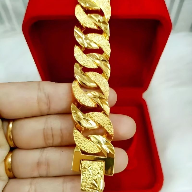 COP 916 PERSIS GOLD KOREAN HAND CHAIN ( BRACELET) | Shopee Singapore