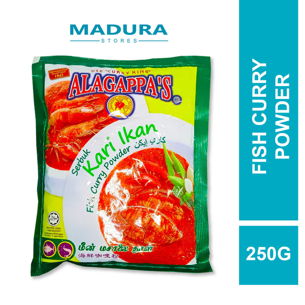 Alagappa's Fish Curry Powder 250g | Shopee Singapore