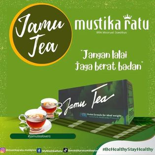 Mustika RATU JAMU TEA TEA for Detox (30sachets) | Shopee Singapore