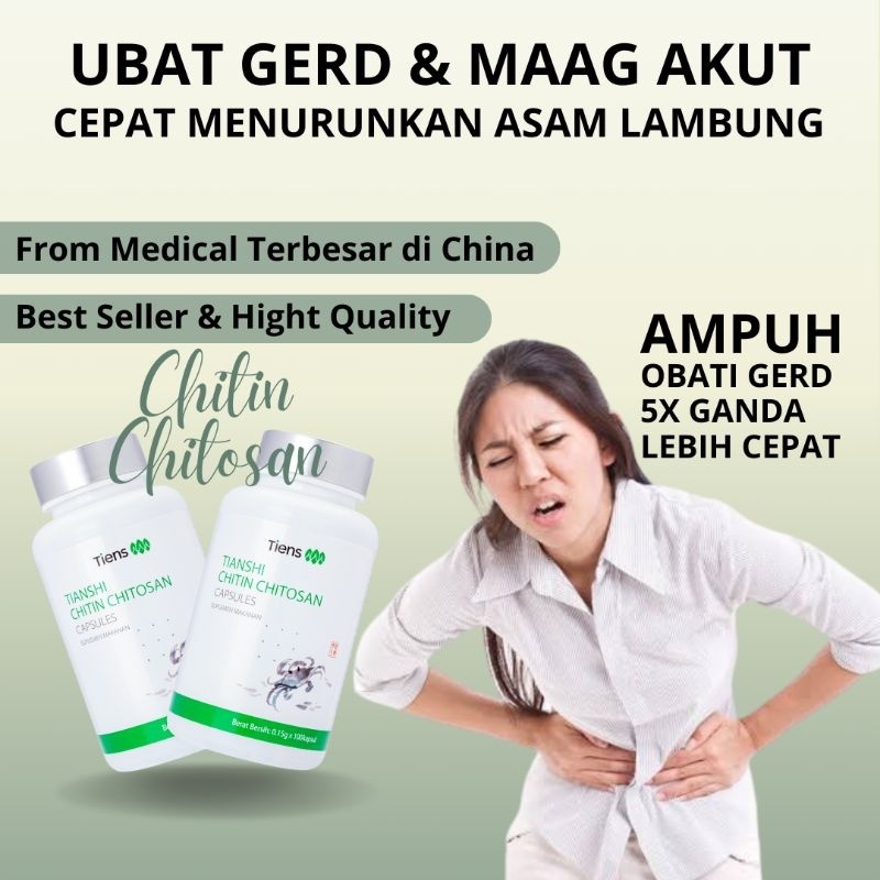 Acute Ulcer Medicine CHITIN CHITOSAN CAPSULE Effectively Overcome ...