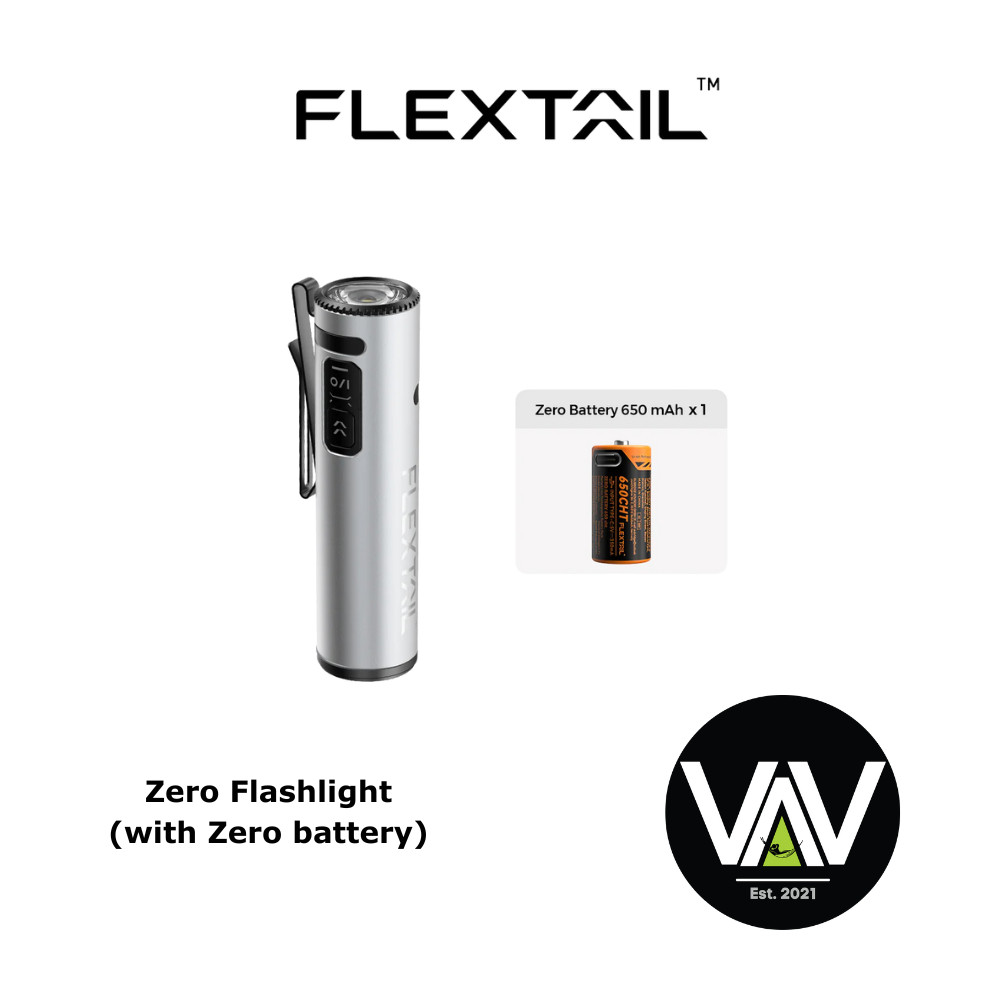 Flextail Zero Flashlight EDC 1200lm Flashlight (with Zero Battery ...