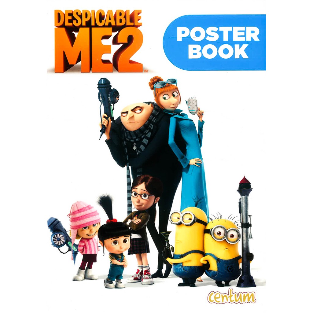 Despicable Me 2 Poster Book | Shopee Singapore