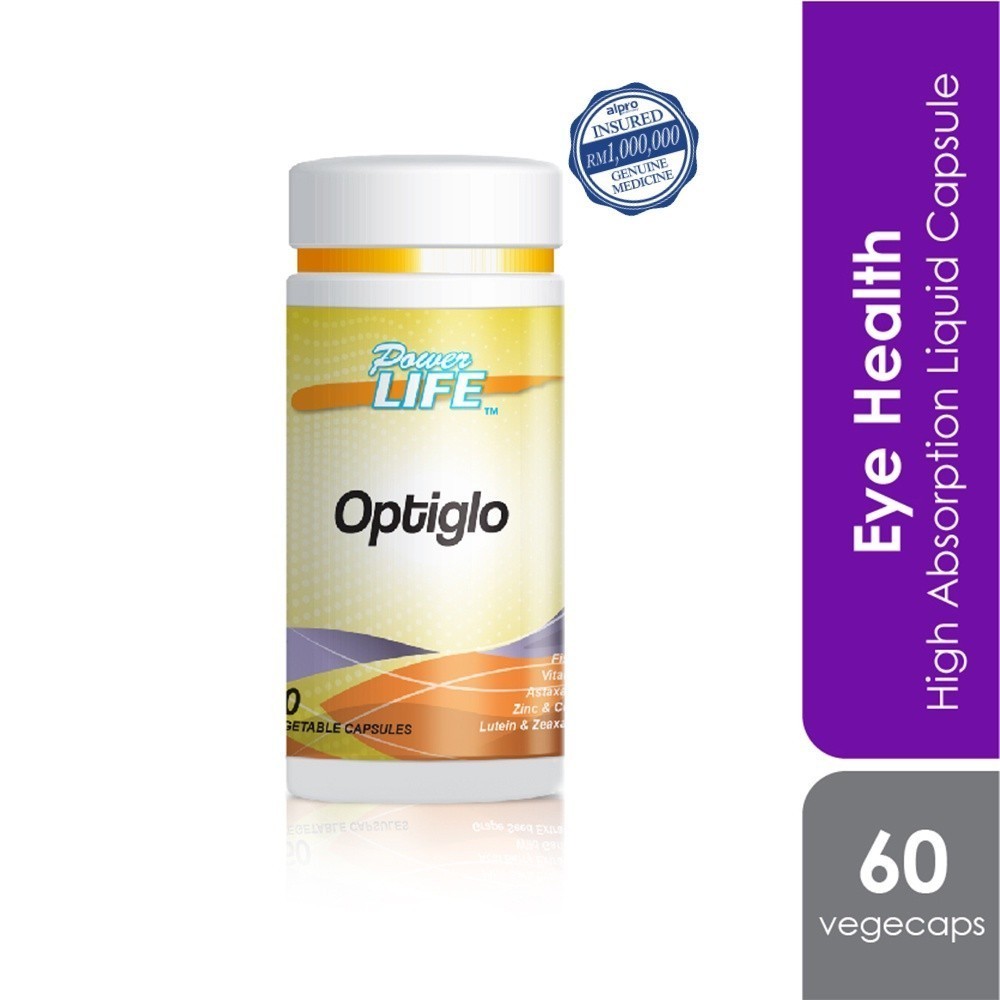 Powerlife Optiglo For Healthy Eye Care (60s) | Shopee Singapore
