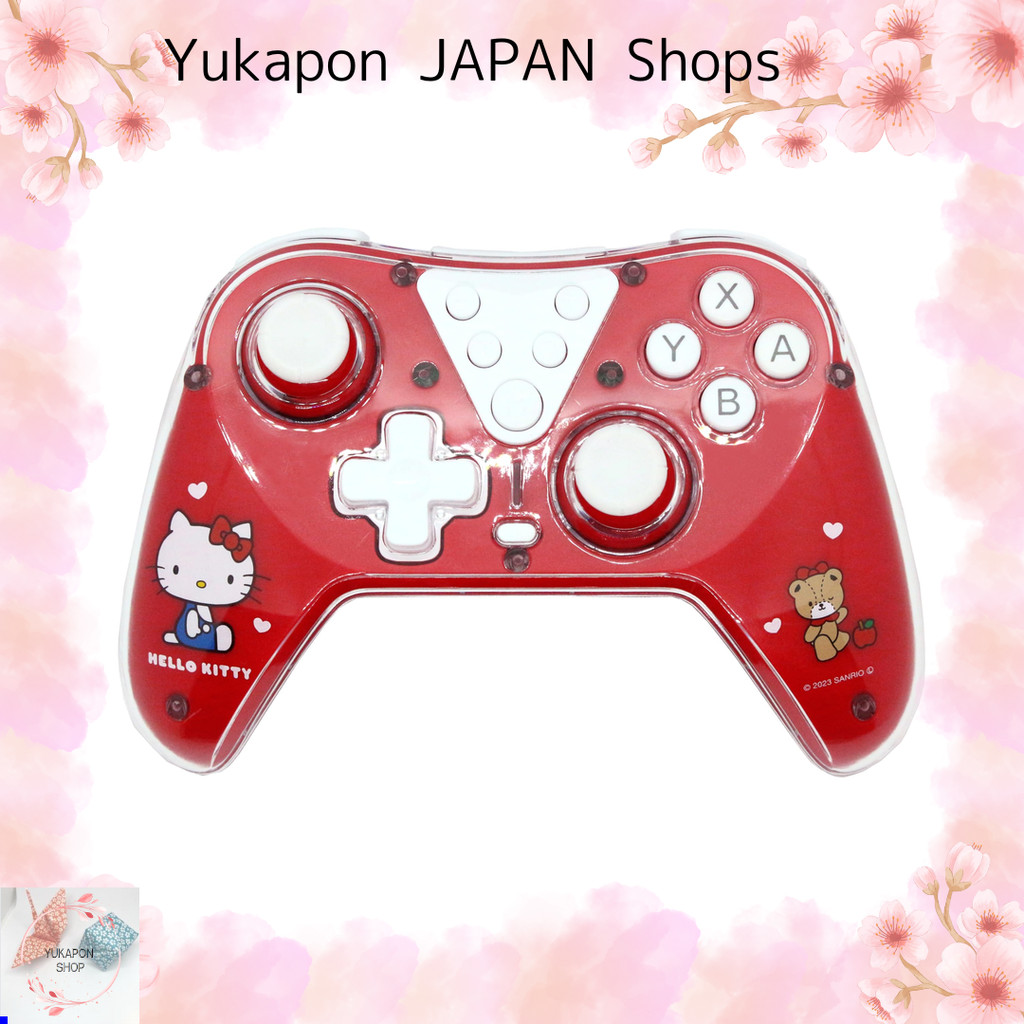 Allone Wireless Controller for Gaming #Unipo Sanrio Characters Hello Kitty 15.5×6×10.5cm Switch ...