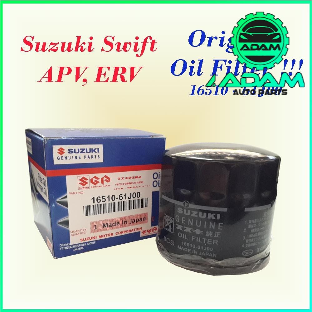 Suzuki Swift, APV, ERV, SX4 and Alto Oil Filter (16510-61J00) | Shopee ...