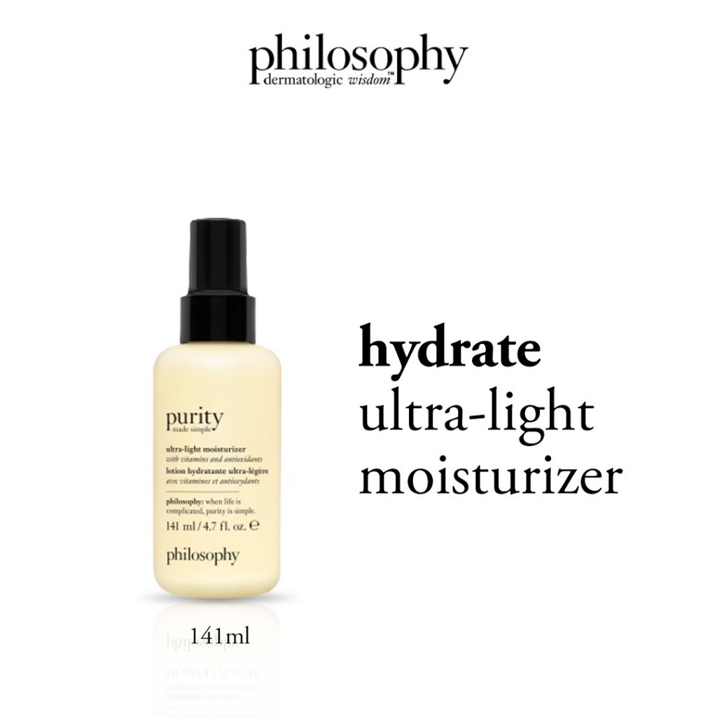Philosophy Purity Made Simple Ultra Lightweight Moisturizer (141ml ...