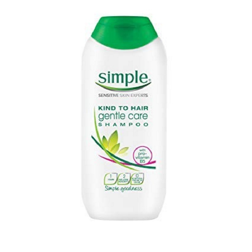 Simple Kind to Hair Gentle Care Shampoo (200ml) | Shopee Singapore