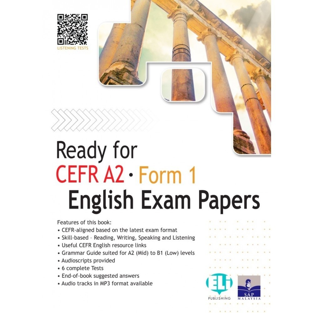 SAP: For CEFR Exam Paper: English + English: Form + Form 1 + A2 ...