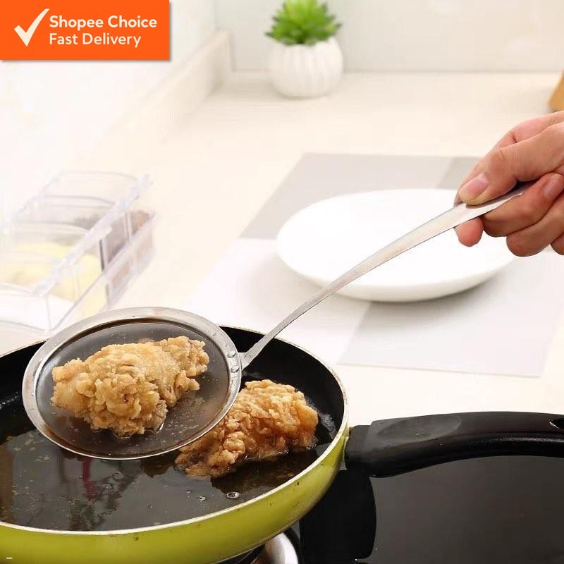 [Shopee Choice] Stainless Steel Oil Strainer (12cm Stainless Steel Oil ...