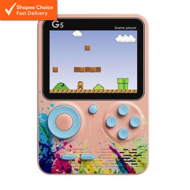 Mini Retro Game Console – 500-in-1 FC Handheld Gameboy-Style Gaming ...