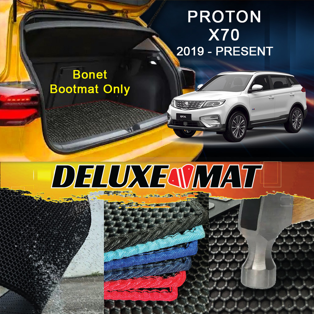 PROTON X70 2019 2020 2021 2022 2023 2024 2025 Deluxe Boot Mat Car Boot ...