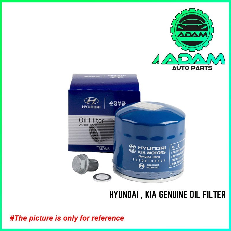 HYUNDAI , KIA OIL FILTER ( 26300-35504 )( 26300-35503 ) | Shopee Singapore