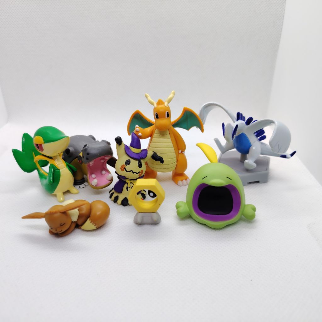 Bandai Pokémon pre-owned mini figurines hard toys assorted | Shopee ...