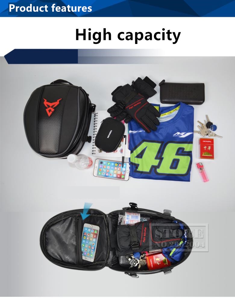 MOTOCENTRIC Motorcycle Saddlebags Tank bag Motorcycle Tank Hot Oil high ...