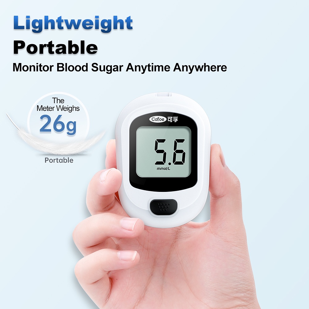 Cofoe Yice A03 Blood Glucose Meter Glucometer Diabetes Monitor Blood ...