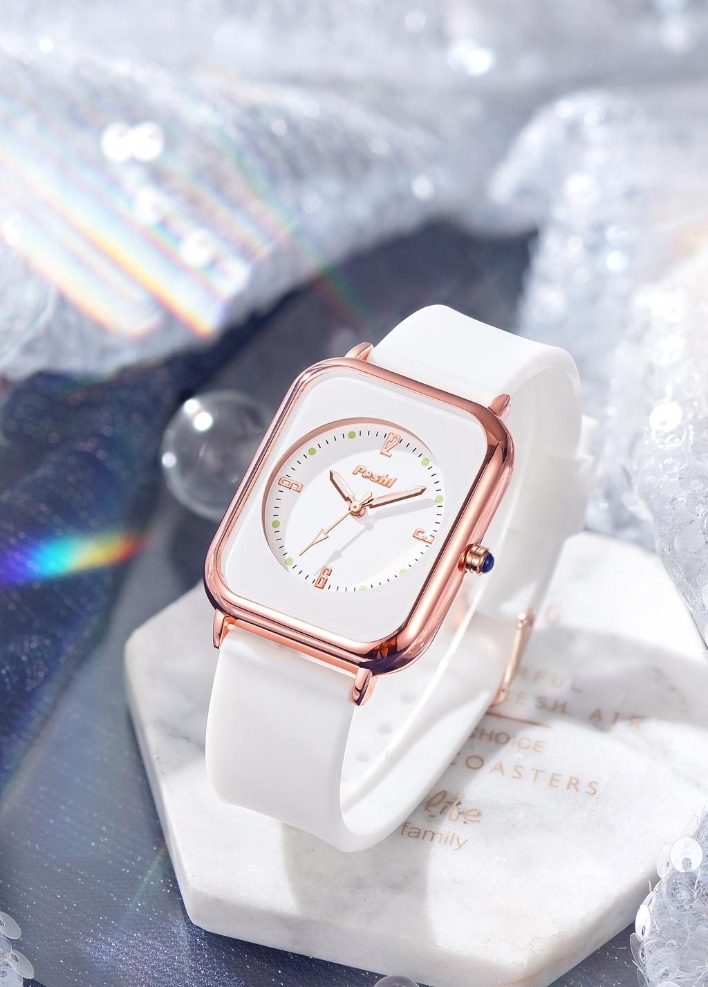 POSHI New Quartz Watch for Woman Waterproof Classic Simple Couple Watch ...
