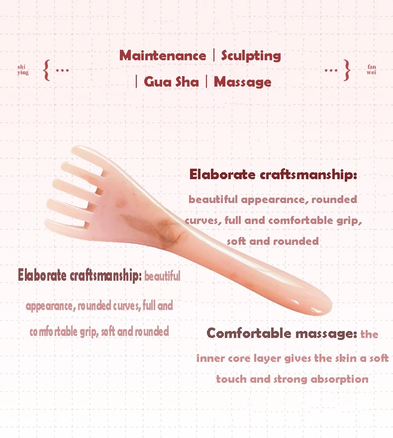 Head Massager Scalp Gua Sha for Body Neck Leg Massage Five-claw Head ...