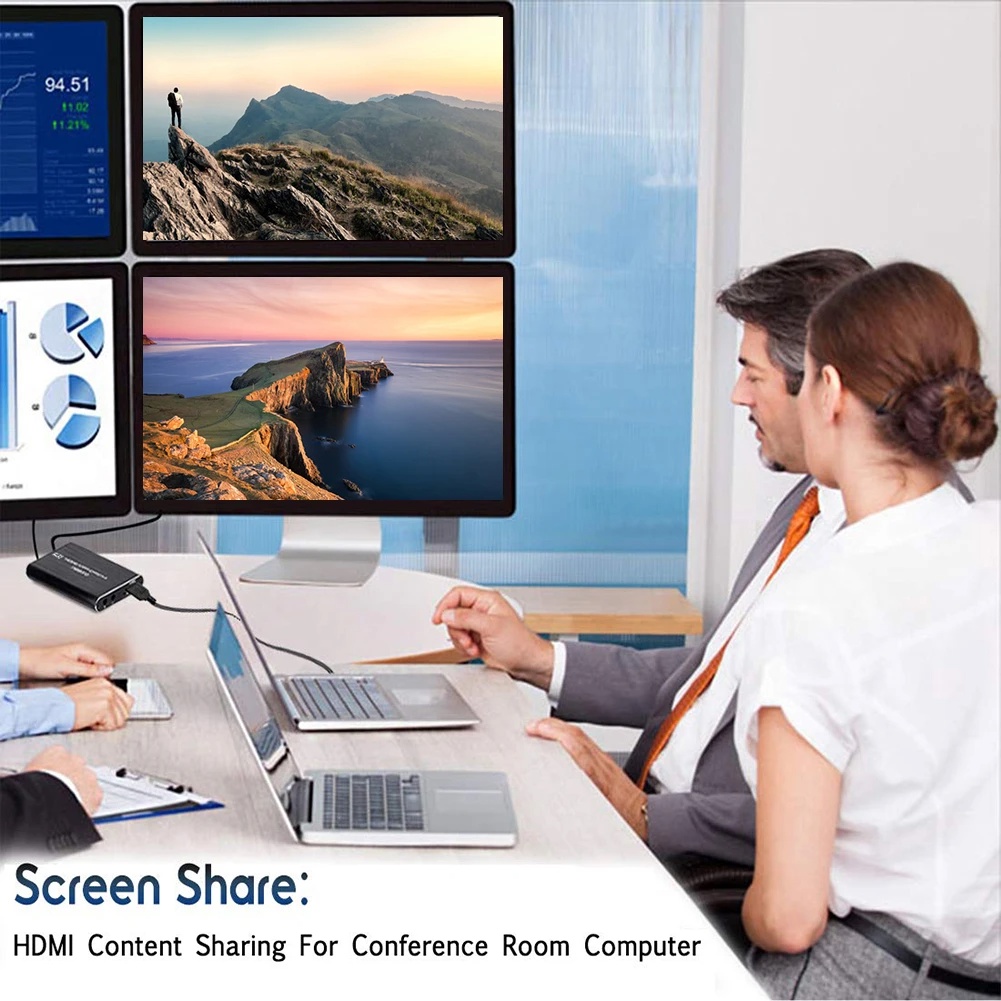 HDMI to USB Video Capture Card 4K Screen Recording USB3.0 1080P 60FPS ...