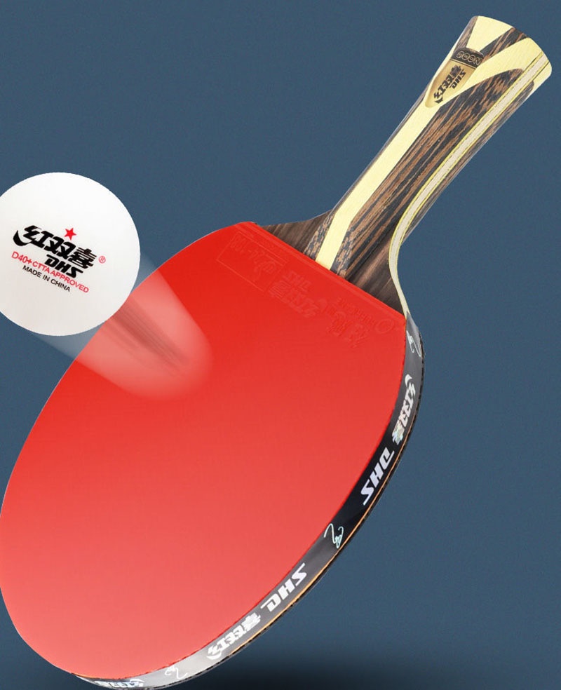Genuine DHS 9002/9006 Professional Table Tennis Racket With Hurricane 8 ...