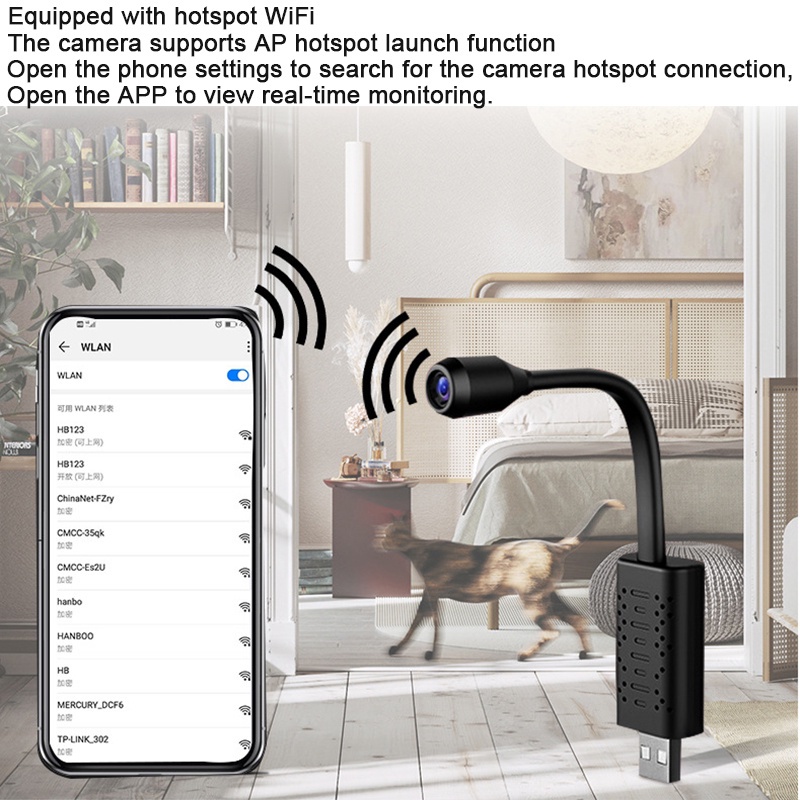 V380 Pro CCTV Wireless USB Camera Hidden Camera Wireless CCTV Hidden ...