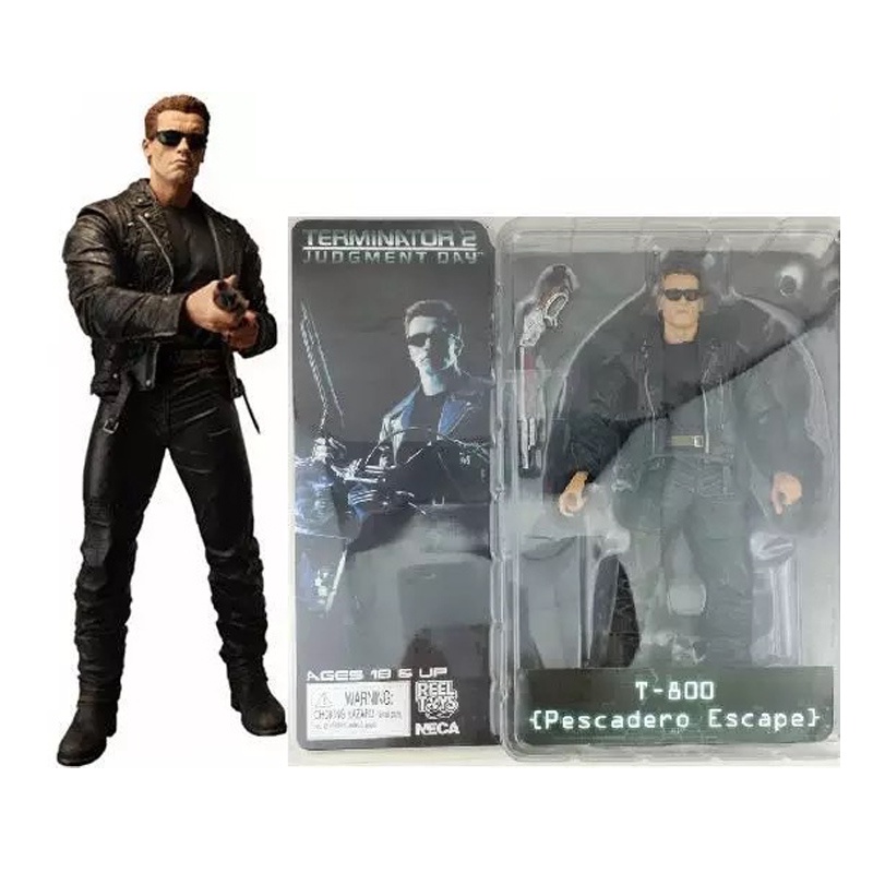 9 Style NECA The Terminator T-800 T-1000 Endoskeleton Arnold ...