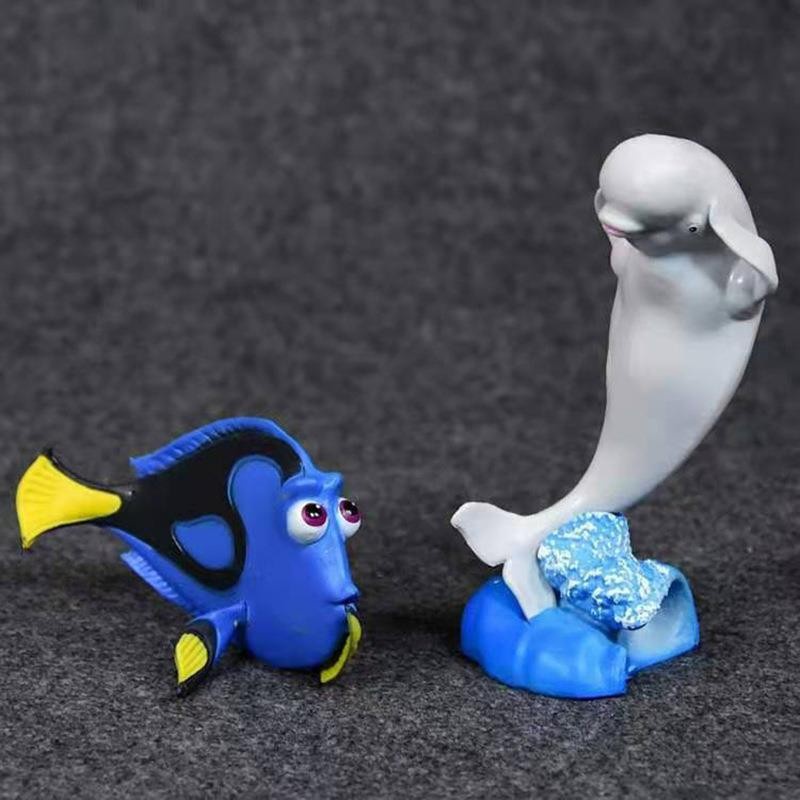 6Pcs/Set Disney Anime Finding Nemo Marlin Dory Nemo Hank Bailey Rudder ...