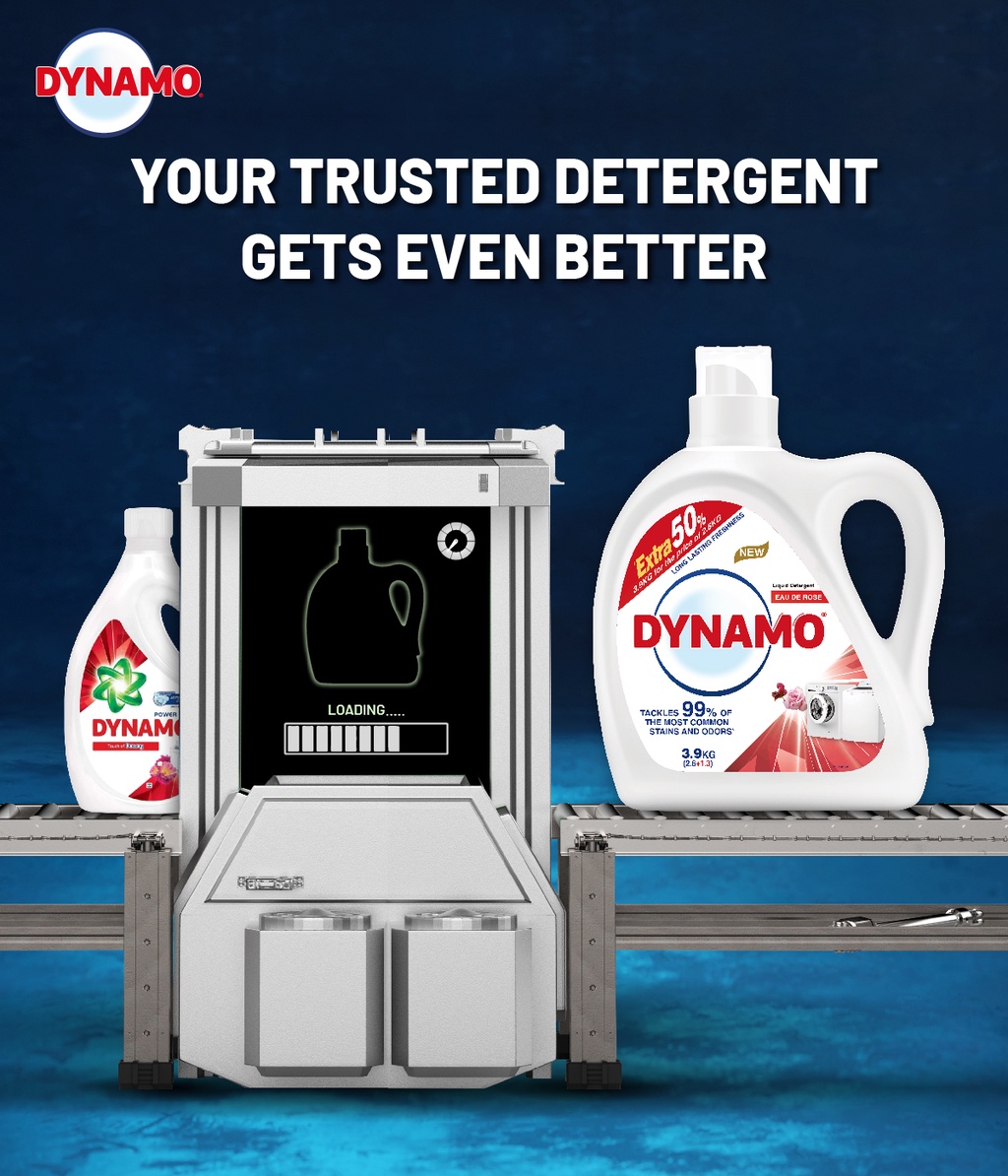 DYNAMO Laundry Detergent Fresh 1.4kg Refill | Shopee Singapore
