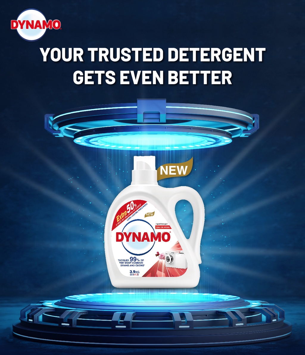 DYNAMO Laundry Detergent Fresh 1.4kg Refill | Shopee Singapore
