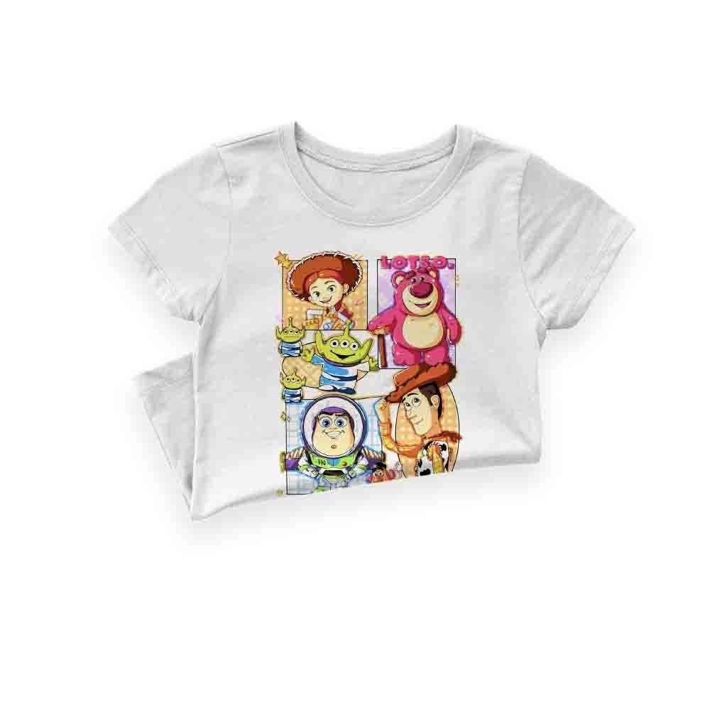 Toy Story Toys Box Pixar Cars Rex Bo Peep Baju Budak Boy Tshirt Cotton ...