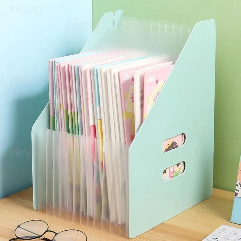 PRADO Multilayer Expanding File Folder A4 Size File Organizer Box ...