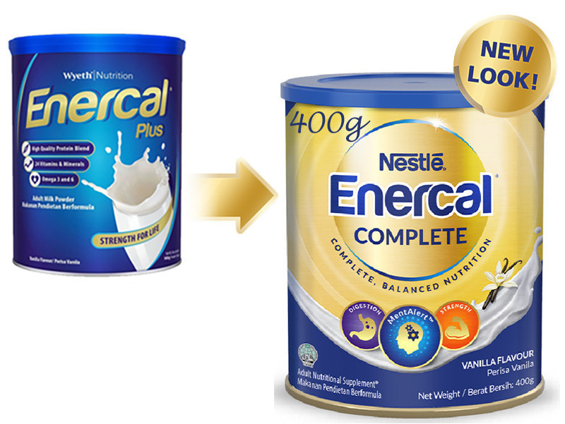 Enercal Complete Vanilla (850g / 400g) | Shopee Singapore