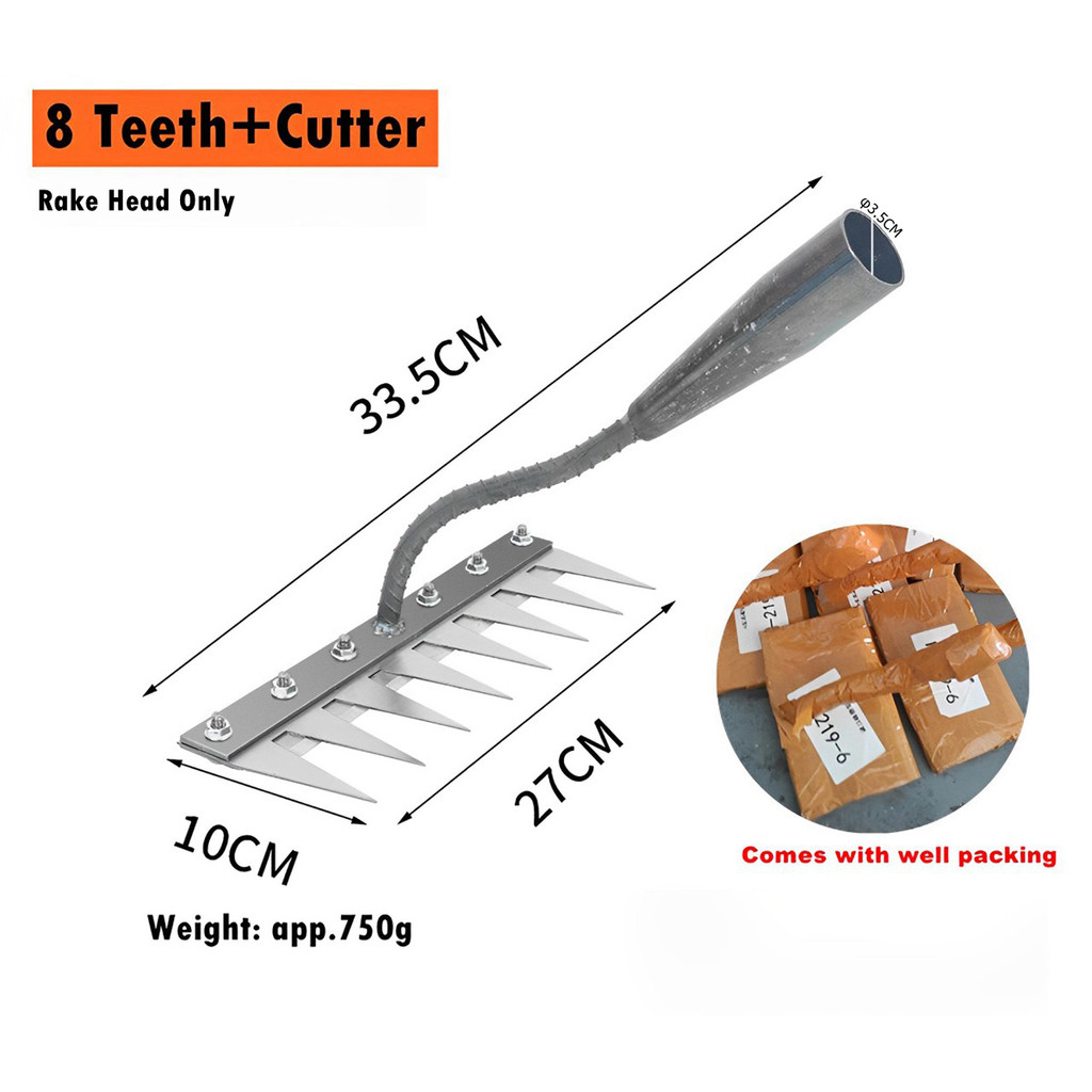Bubble Wrap Weeding Rake Cangkul Rumput Tajak Bergigi Portable ...
