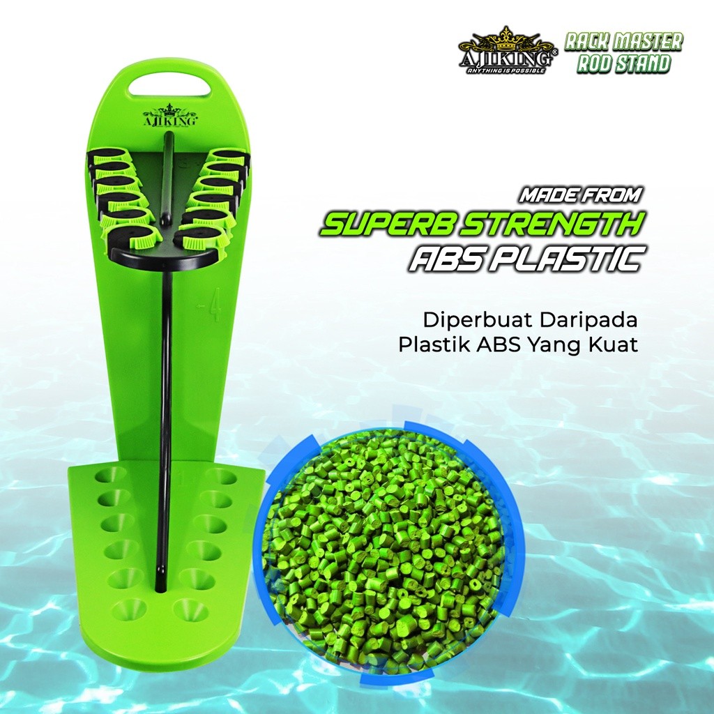 Ajiking Rack Master ARM012 – Rak Joran Pancing (Muatan Hingga 12 Batang ...