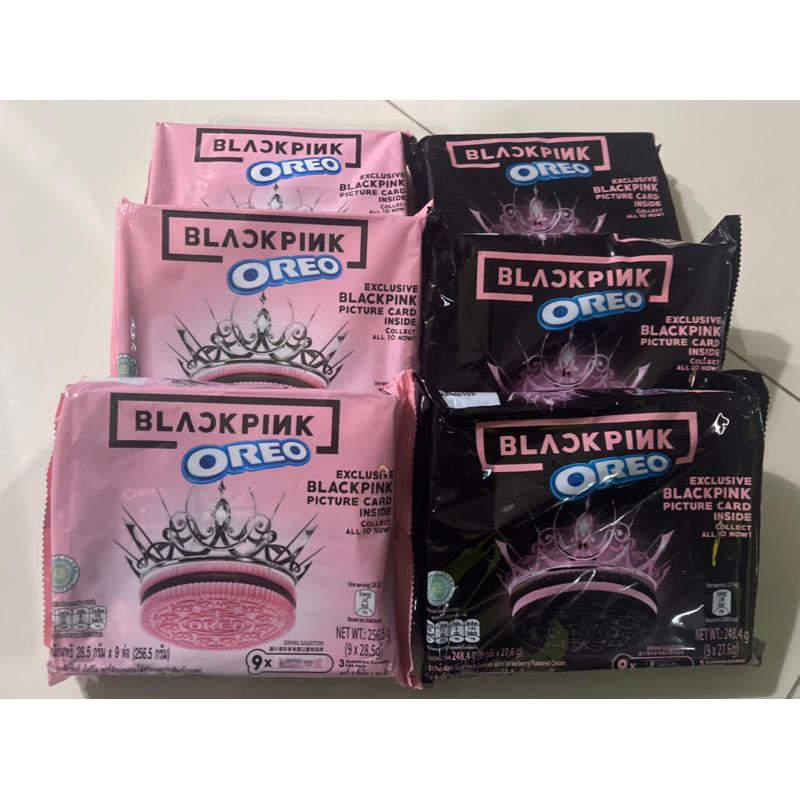 oreo x blackpink limited (10 pack) | Shopee Singapore