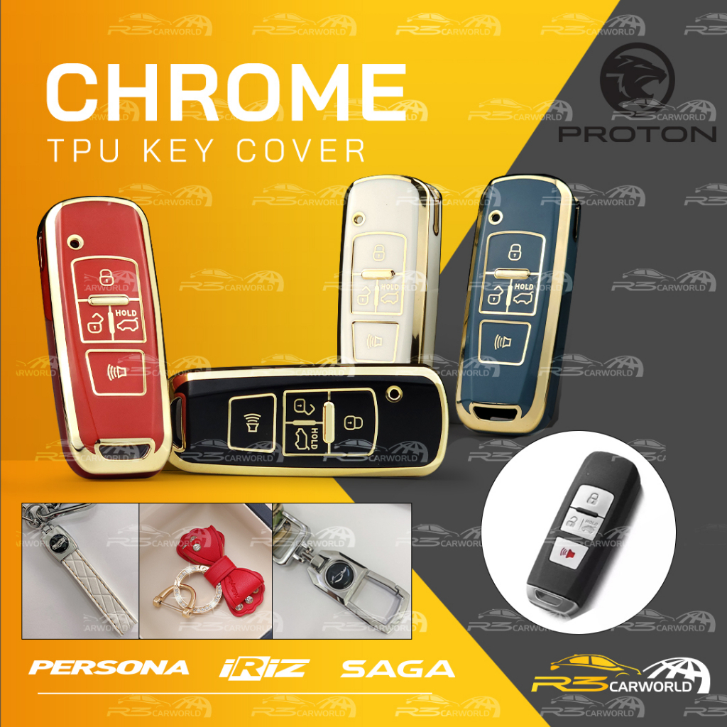 [PREMIUM KEY COVER] Proton SAGA PERSONA IRIZ MC2 VVT Keyless Case ...