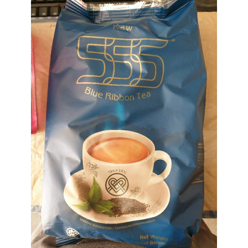 555 CEYLON TEA DUST (BLUE) BLUE RIBBON TEA 1kg (new packing) | Shopee ...