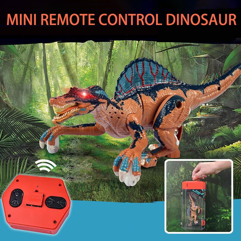 8101RC Remote Control Dinosaur Spinosaurus & Raptor Electric Dino ...
